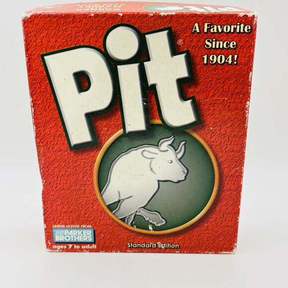 Parker Brothers | Games | Pit Card Game A Favorite Since 94 Standard ...